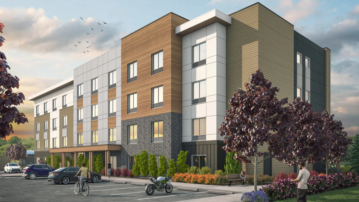 Attainable Homes Calgary: 605 Studio West | ATCO Structures Canada
