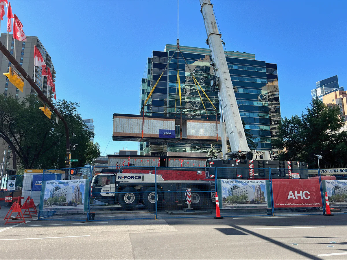 Attainable Homes Calgary: 605 Studio West | ATCO Structures Canada